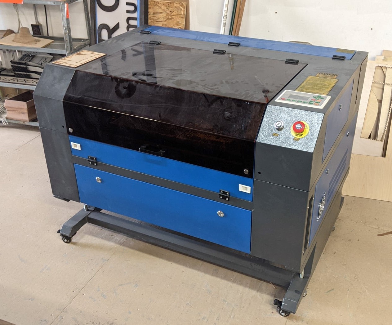 Introduction To The Blue Laser Cutter & Lightburn | Classes